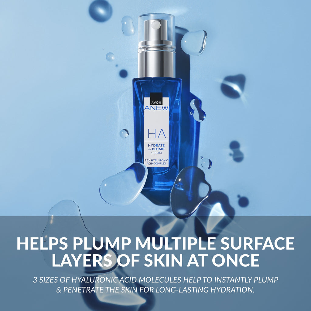 Anew HA Hydrate & Plump Serum - 30ml | Skincare | Avon UK Anew HA Hydrate & Plump Serum - 30ml | Skincare | Avon UK