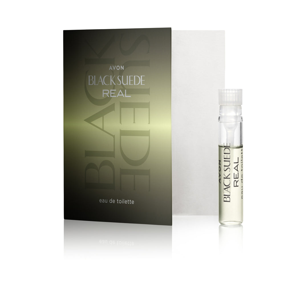 Black Suede Real Eau de Toilette Sample | Aftershave | AVON UK