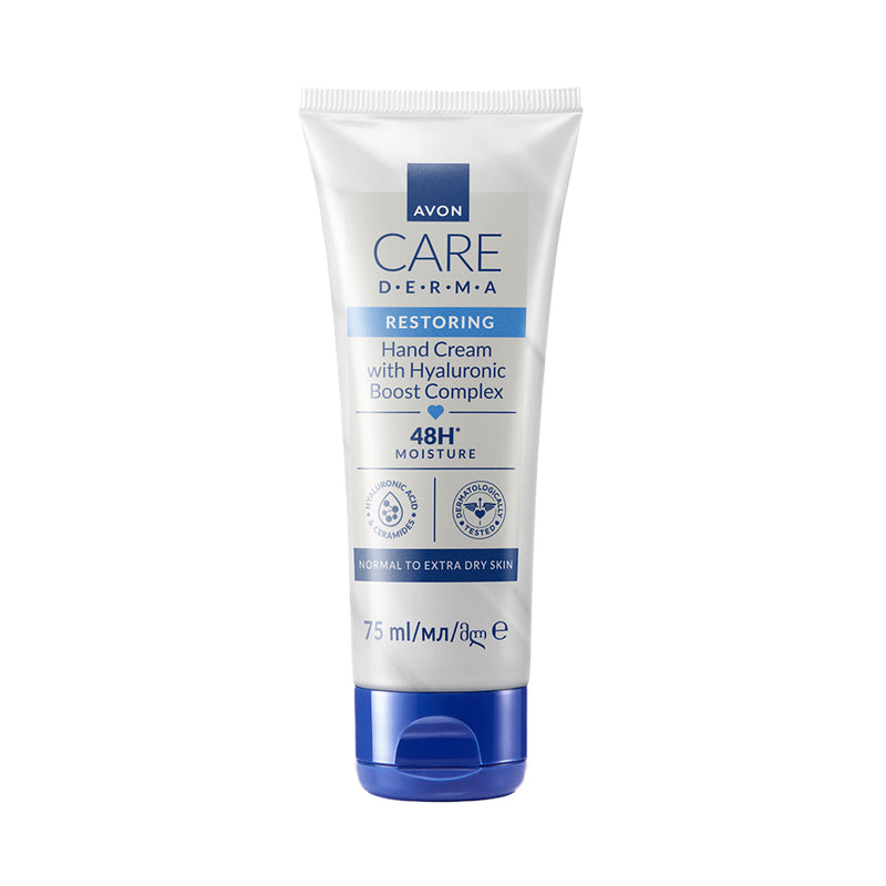 Avon Care Derma Restoring Hyaluronic Boost Hand Cream - 75ml | Handcare ...