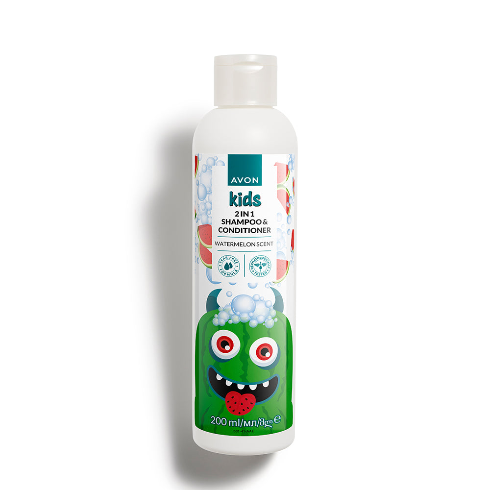 Avon Kids 2-In-1 Shampoo & Conditioner Watermelon - 200ml | Bath & Body ...