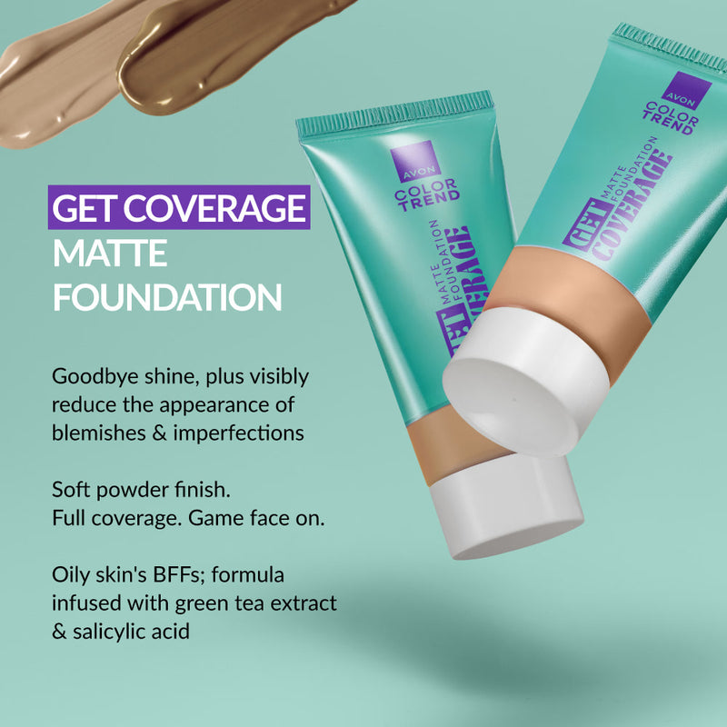 Color Trend Get Coverage Matte Foundation | Make-Up | Avon UK