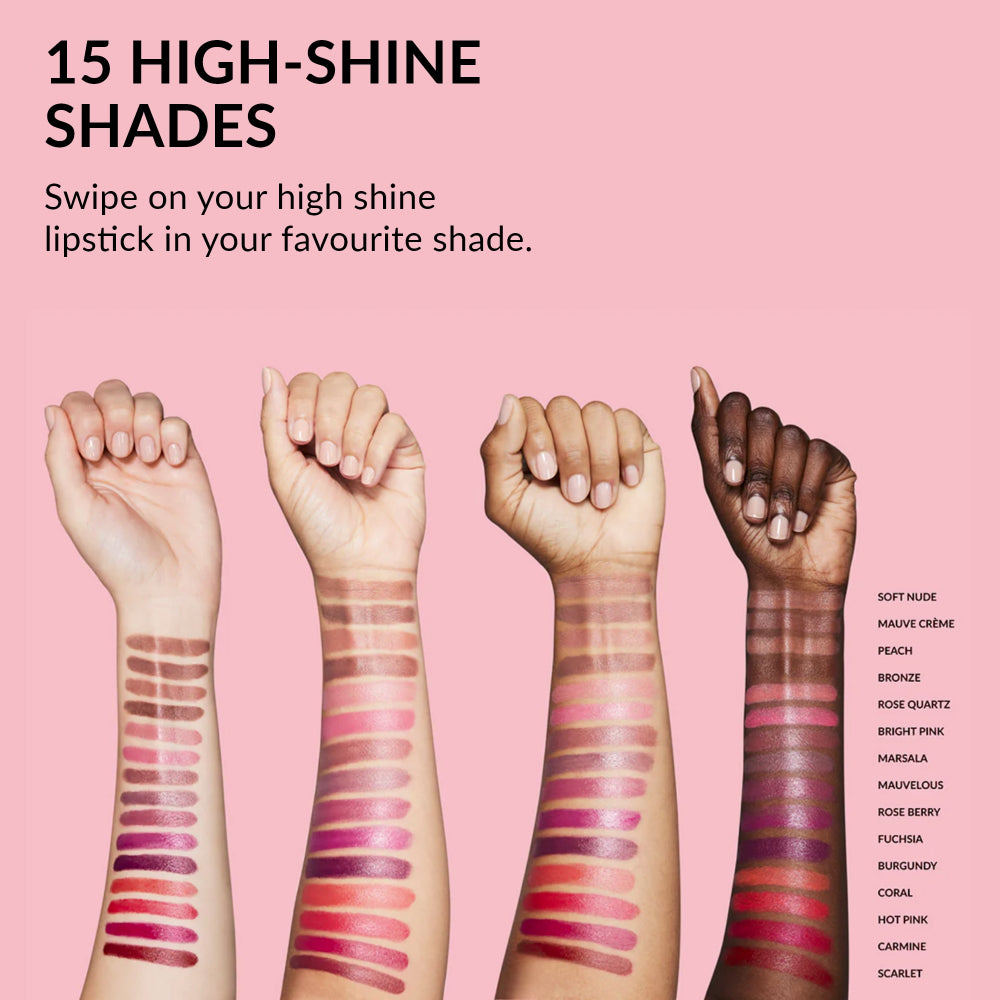 Hydramatic Shine Lipstick with a Hydrating Hyaluronic Core | Make-up ...