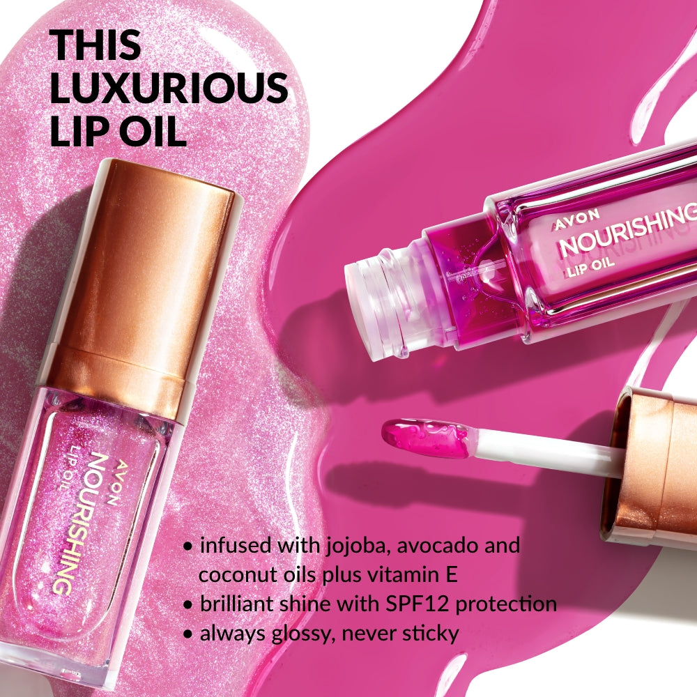 Nourishing Lip Oil SPF12 | AVON UK