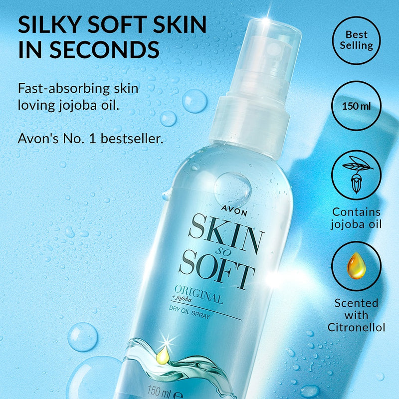 Skin So Soft Original Dry Oil Spray - 150ml | Body | AVON UK