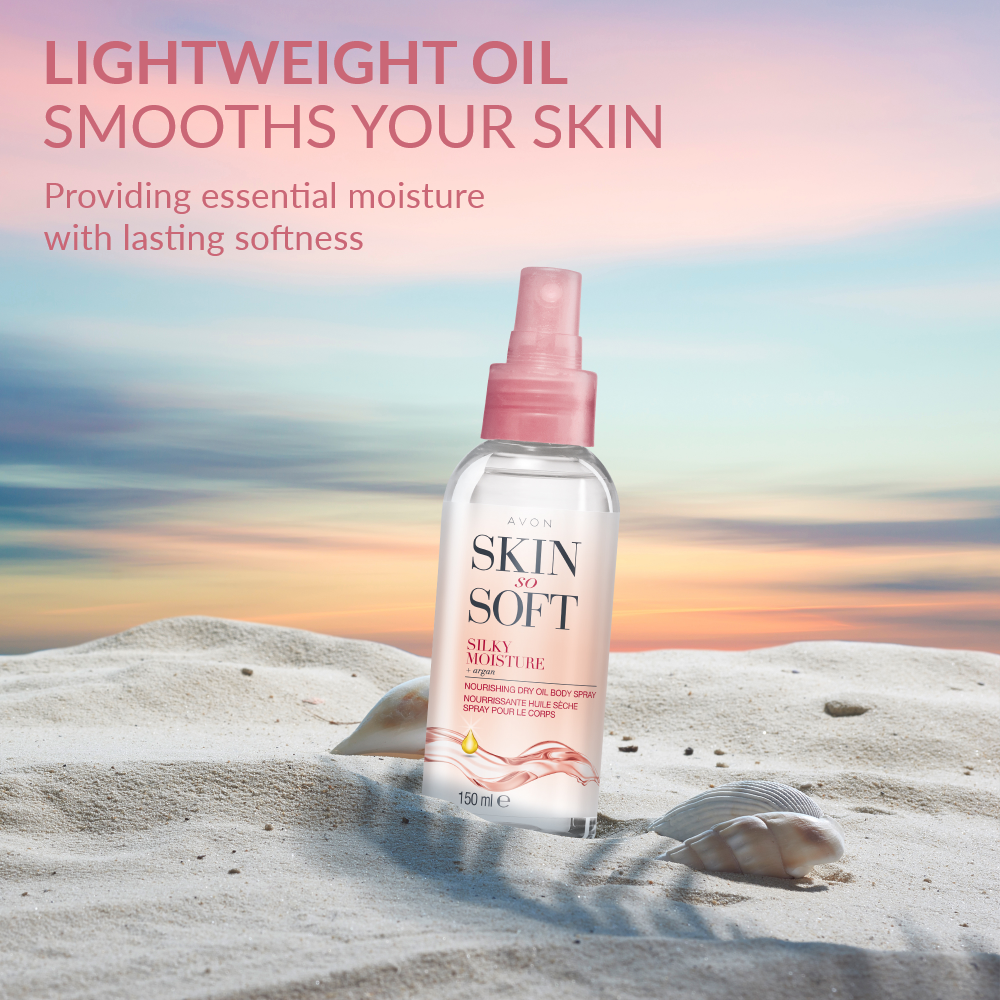 Skin So Soft Dry Oil Moisturising Body Spray | AVON UK