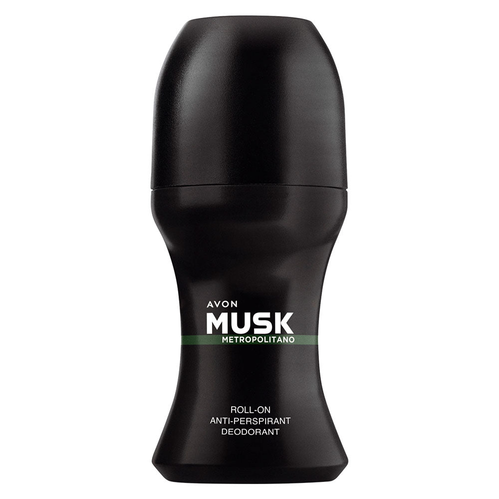 Musk Metropolitano Roll-On Anti-Perspirant Deodorant | Toiletries | AVON UK