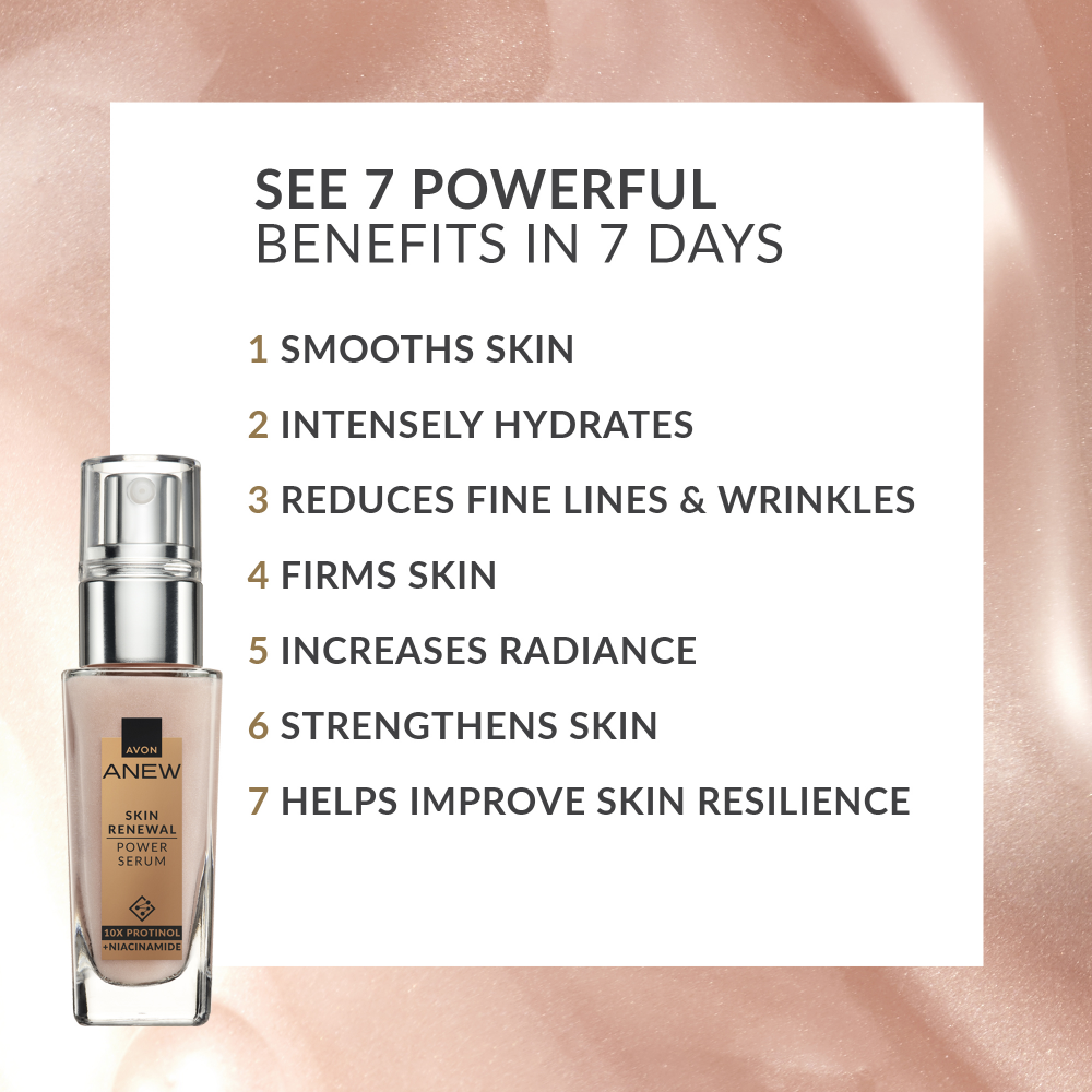 Anew Skin Renewal Power Serum - 30ml | Skincare | Avon UK
