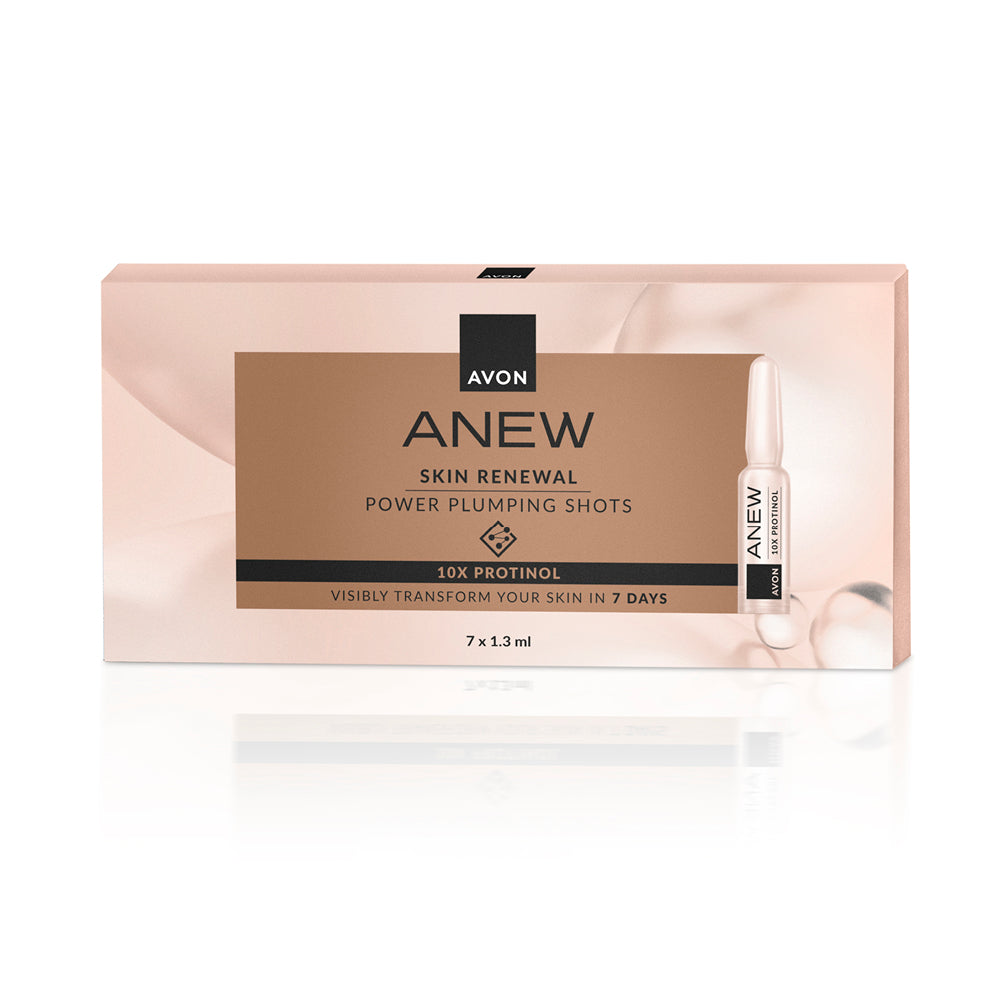 Anew Skin Renewal Power Plumping Shots - 7 x 1.3ml | Skincare | Avon UK
