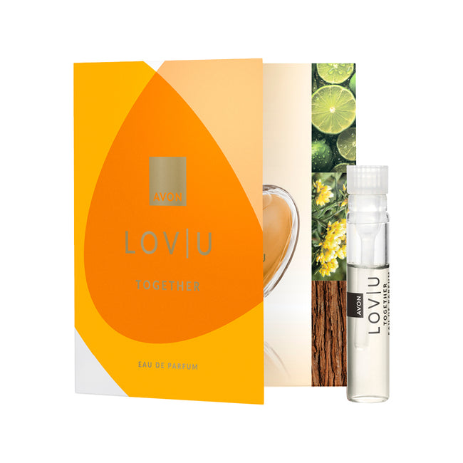 LOV|U Together Eau de Parfum Sample - 0.6ml | Fragrance | Avon UK