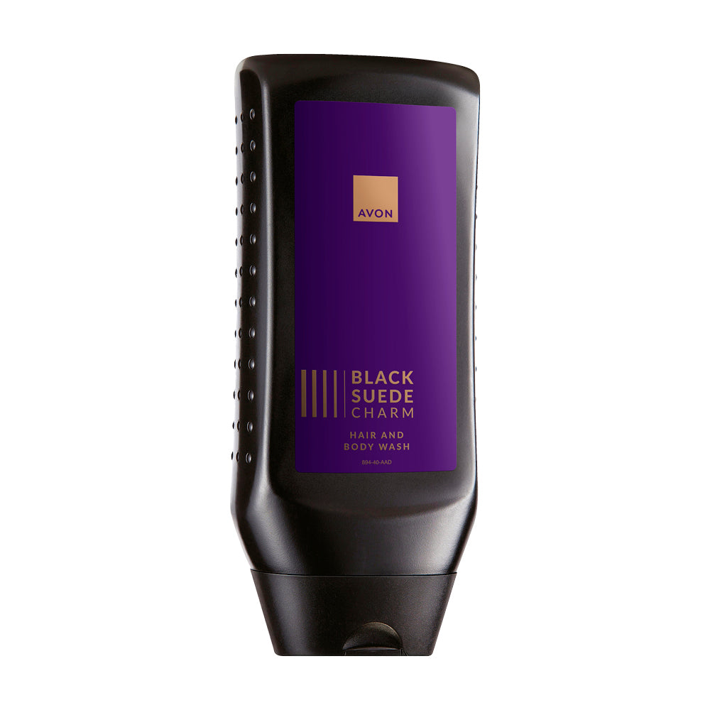 Black Suede Charm Hair and Body Wash - 250ml| Fragrance | Avon UK