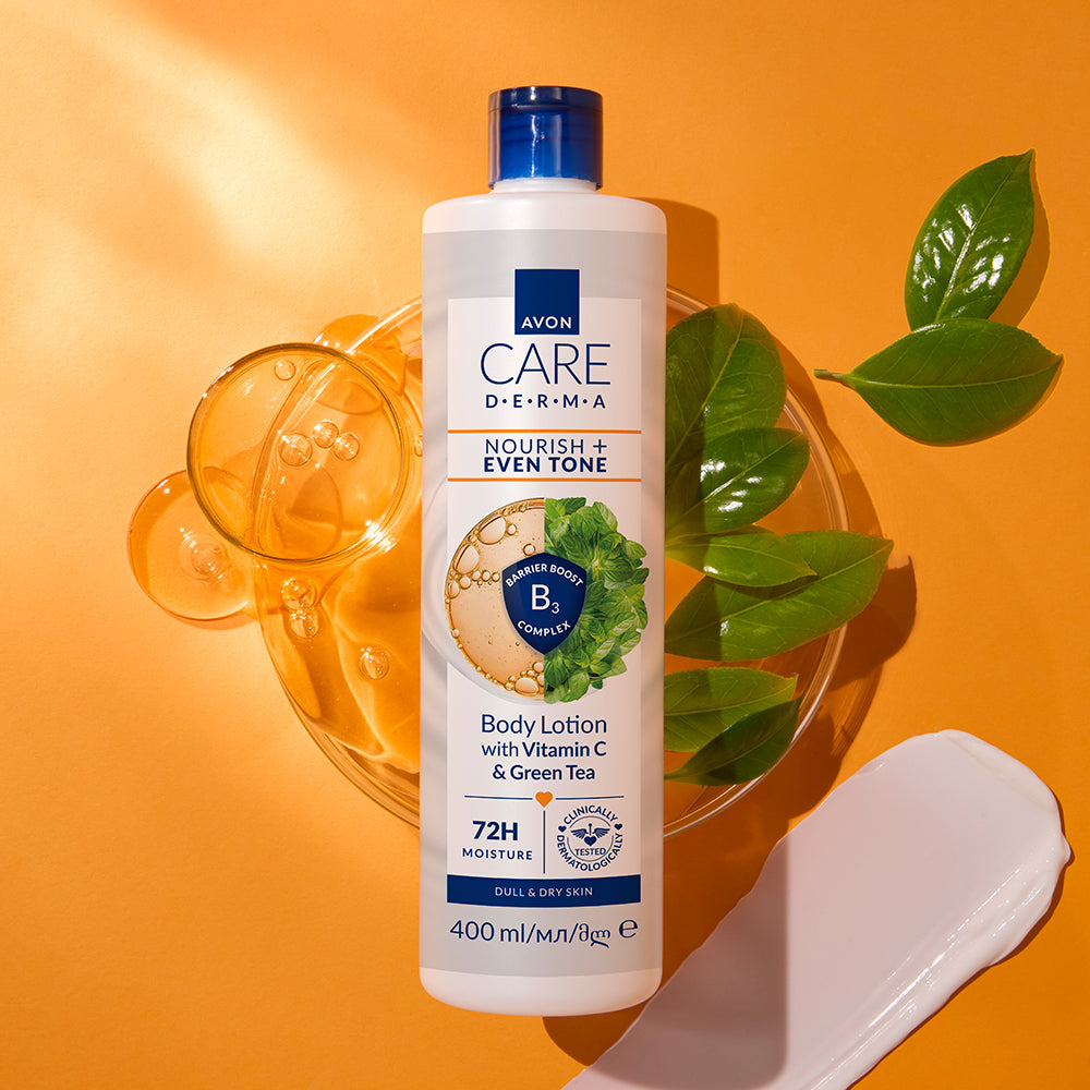 Avon Care Derma Nourish + Even Tone Body Lotion - 400ml | Avon UK