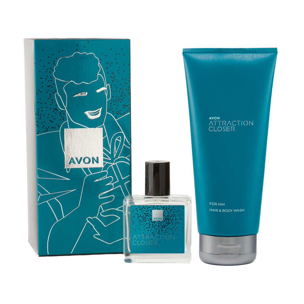 Attraction Closer for Him Eau de Toilette 30ml Gift Set | Avon UK
