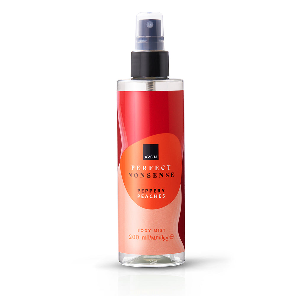 Perfect Nonsense Peppery Peaches Body Mist - 200ml | Bath & Body | Avon UK