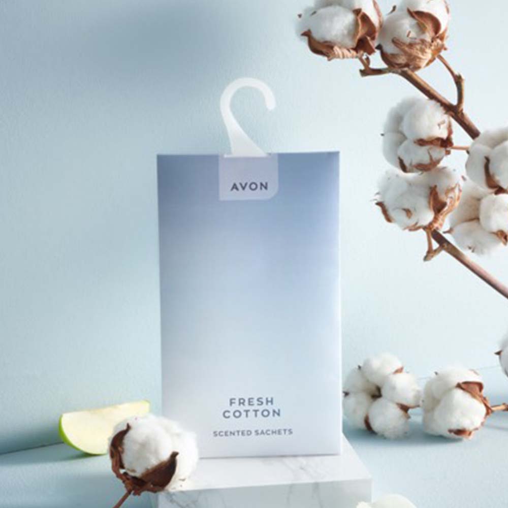 Fresh Cotton Scented Sachet | Home Fragrance | AVON UK