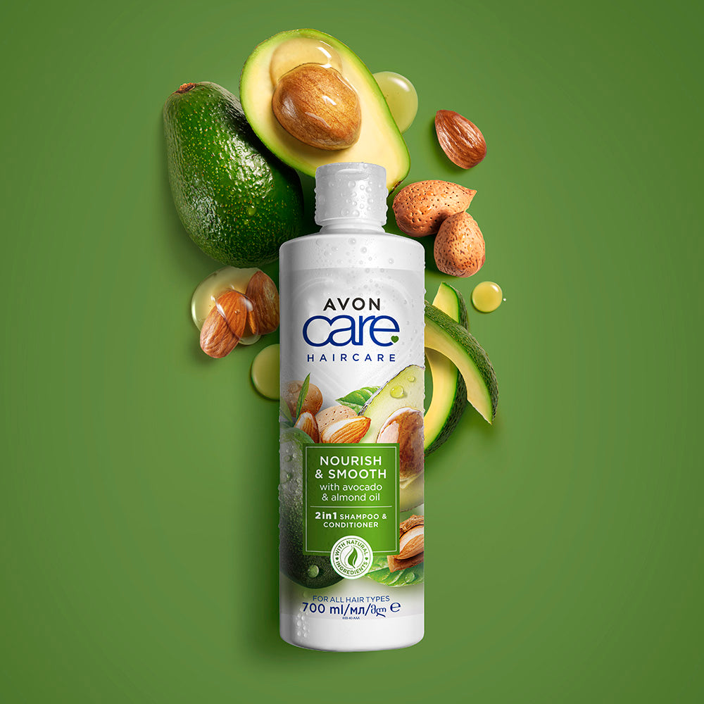 Avon Care Nourish & Smooth 2 in 1 Shampoo & Conditioner | Toiletries ...