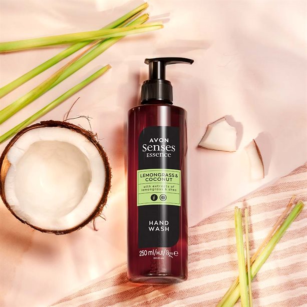 Essence Lemongrass & Coconut Hand Wash - 250ml | Toiletries | AVON UK